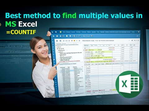 Quick guide to searching multiple values in MS Excel