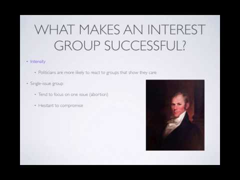 AP Gov Review: Government in America, Chapter 11