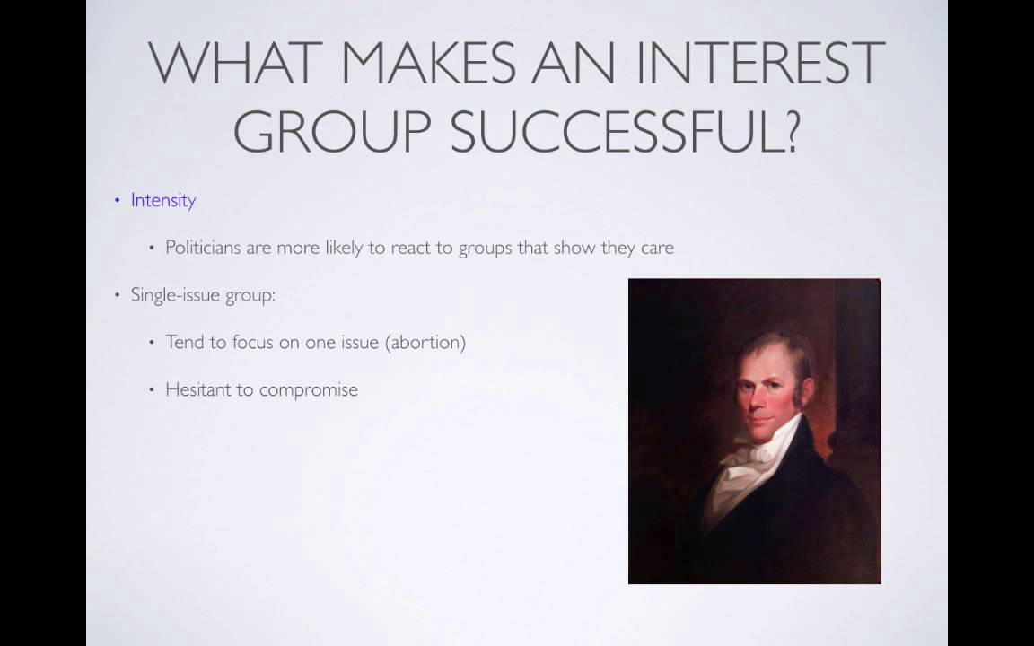 AP Gov Review: Government in America, Chapter 11