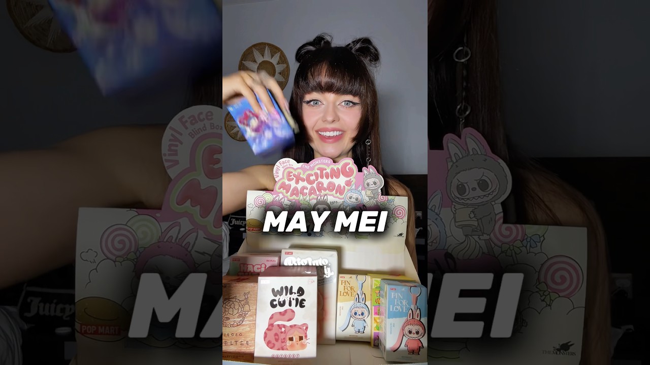 Unboxing MAY MEI from @popboxshop  use my promo code ALLICE12 to get 12% off #maymei #unboxing