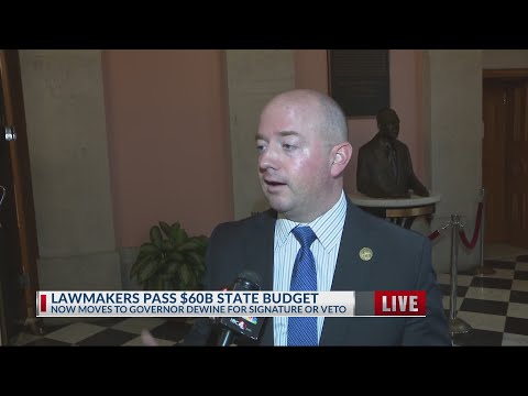 Ohio House Finance Chair speaks about passage of $60 billion budget