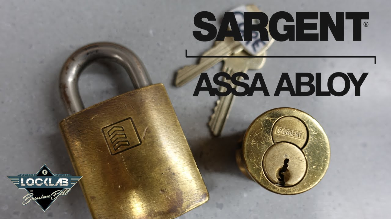 (1739) Sargent LFIC Multi-Shearline Padlock