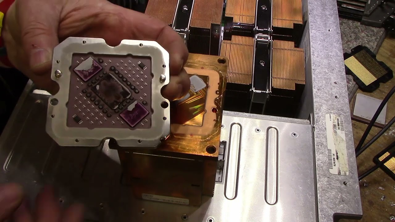 IBM Power 6 Server Teardown -  Processors