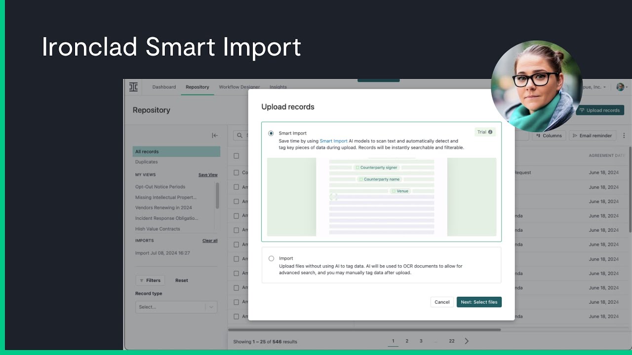 Ironclad Smart Import