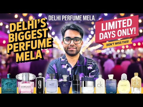 Delhi's biggest perfume mela is live now don't miss this luxury Fragrance event 😍 Mom Perfumes ❤️