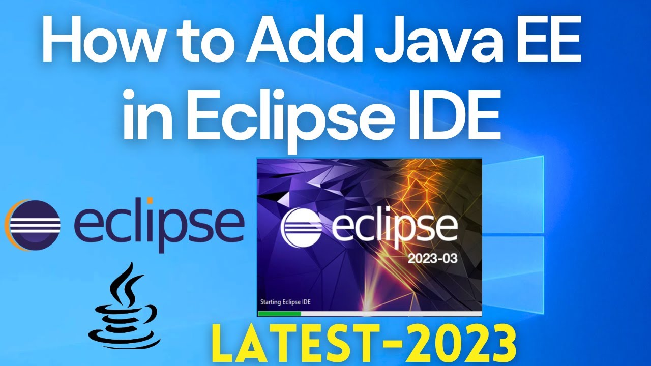 Install Java EE in Eclipse IDE [2023] |Java EE Missing in Eclipse |Servlet & JSP Setup for Beginners