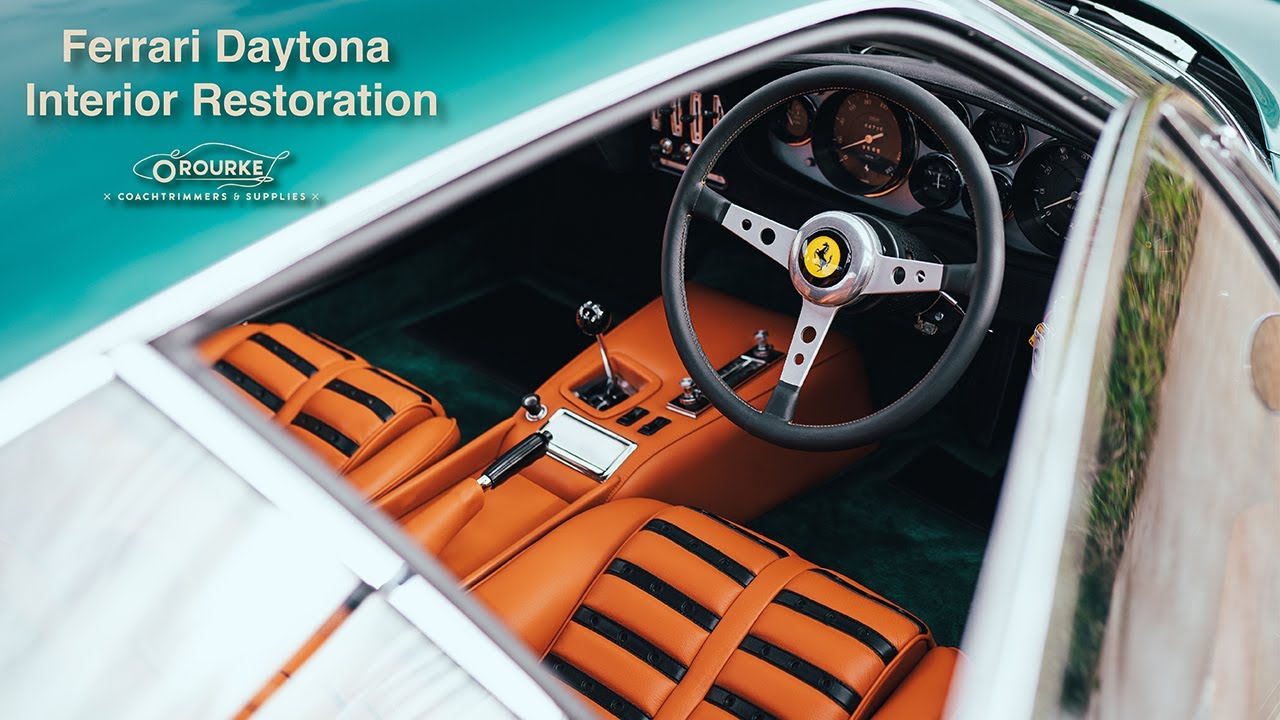 Ferrari Daytona Interior Transformation