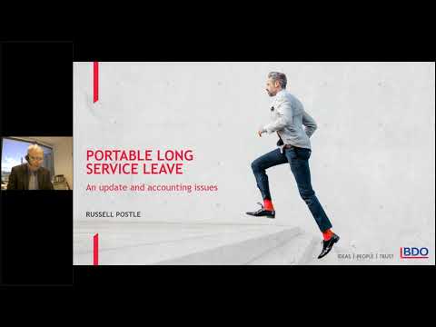 NFP Webinar: Portable Long Service Leave | Lessons learnt