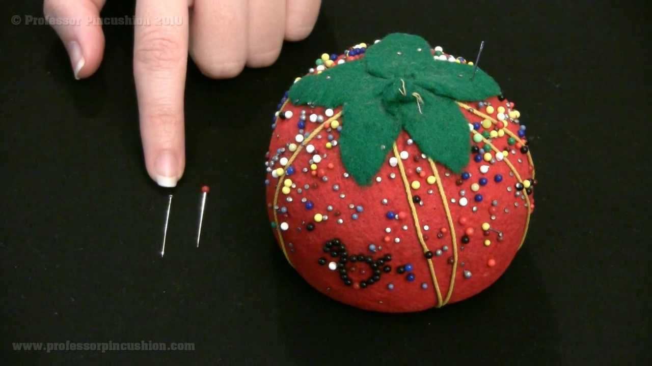 Straight Pins and Hand Sewing Needle Overview