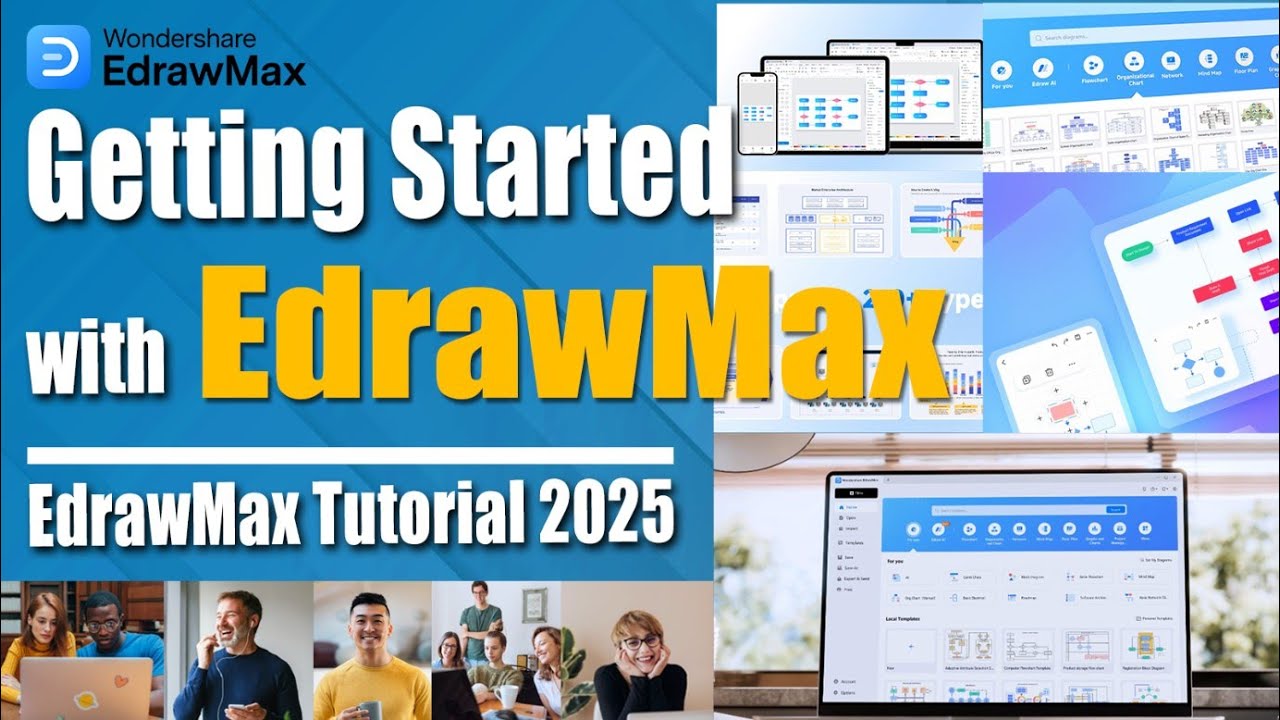Getting Started with EdrawMax: Beginner Tutorial for 2025