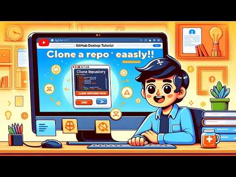 Github Desktop - How to clone a repo (download to your local machine)