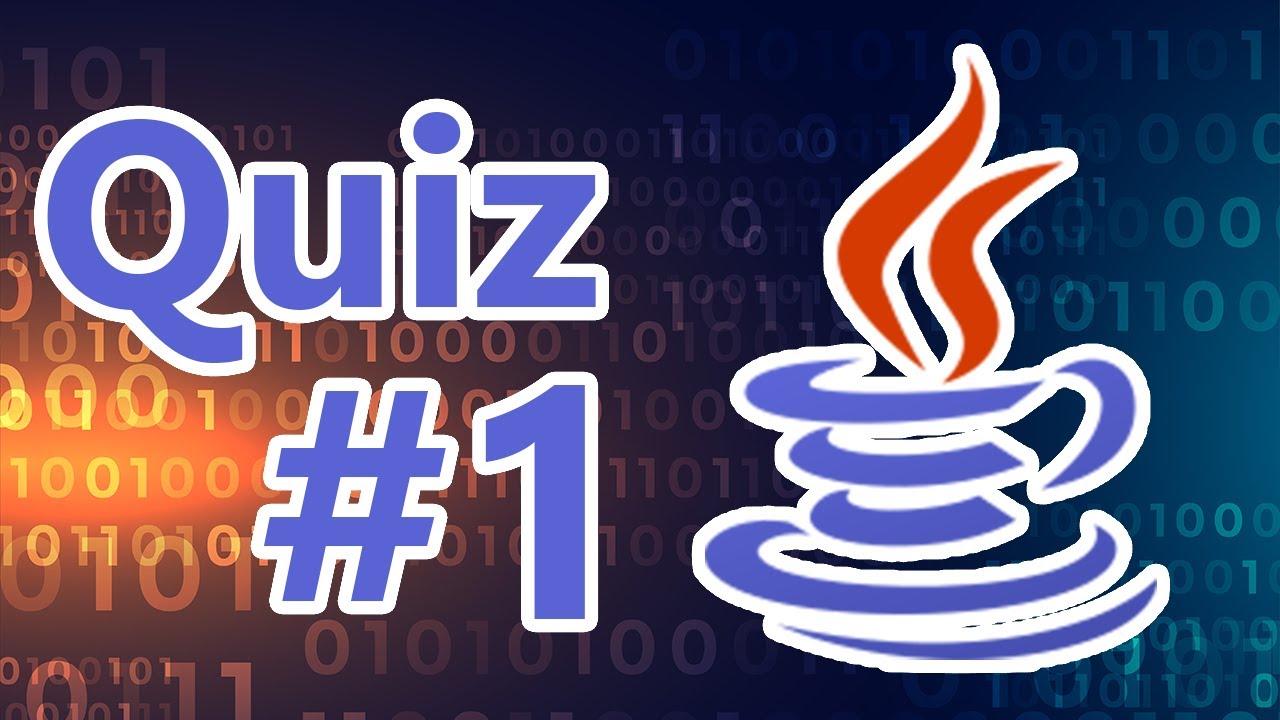 Basic Java Quiz (Part 1)