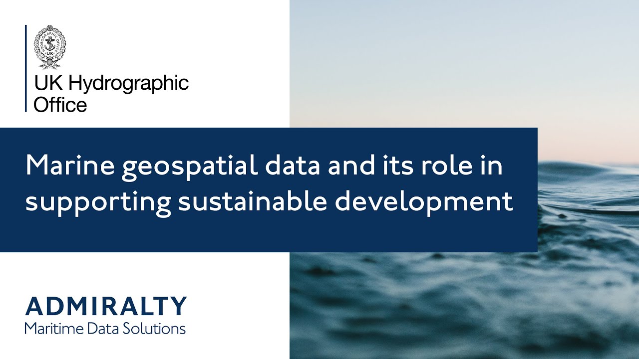 Marine geospatial data and its role in supporting sustainable development