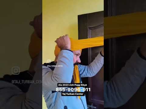 Pagg sikho home classes Taj Turban Center Hire a Professional 8559096911 #howtotieturban #turban