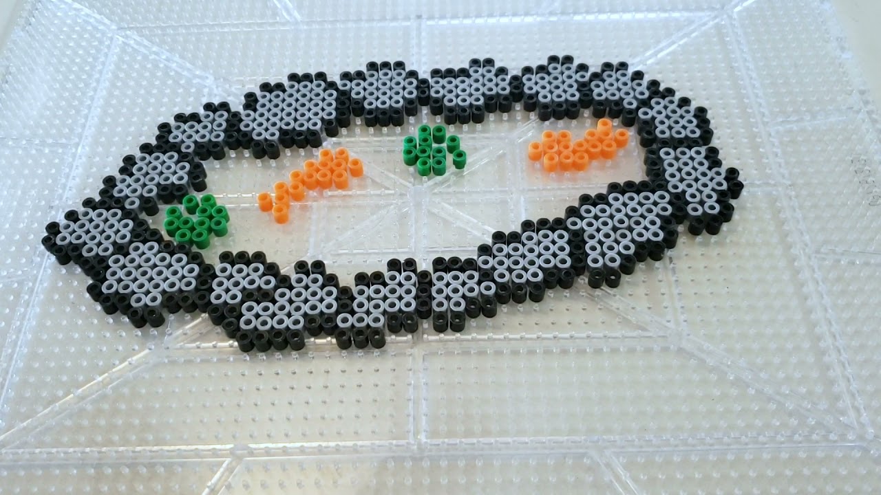 Perler Bead Koi Pond