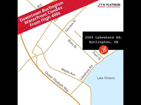 Downtown Burlington Waterfront Condos From High 400s