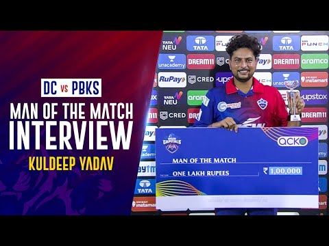 Man Of The Match Interview | Kuldeep Yadav | DC v PBKS
