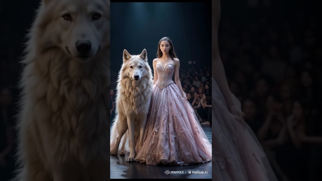 The Cute Girl Performs a Fusion with a Wolf on AGT #agt #americagottalent #agtseason15