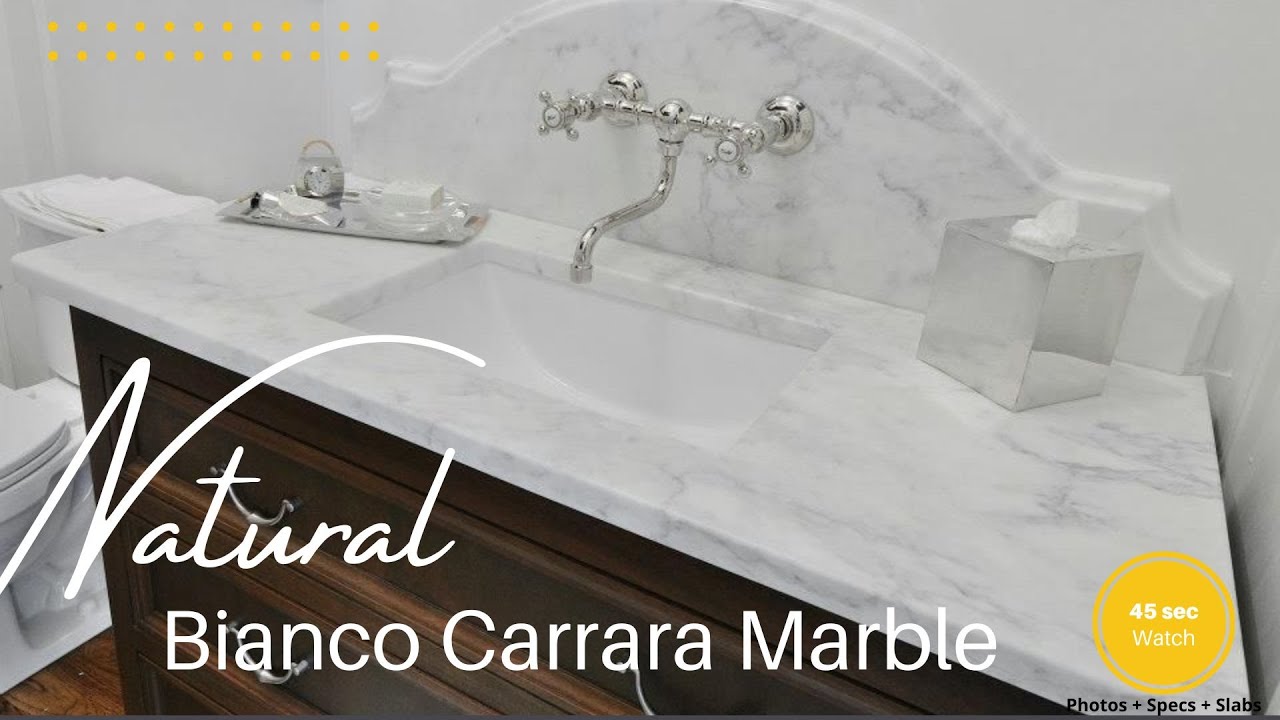 Nine Beautiful Ways You Can Use Bianco Carrara Marble to Decorate Your Home