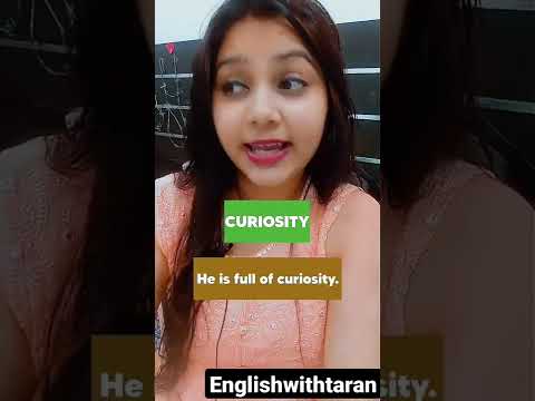 Meaning of CURIOSITY.#shorts #englishspeakingpractice