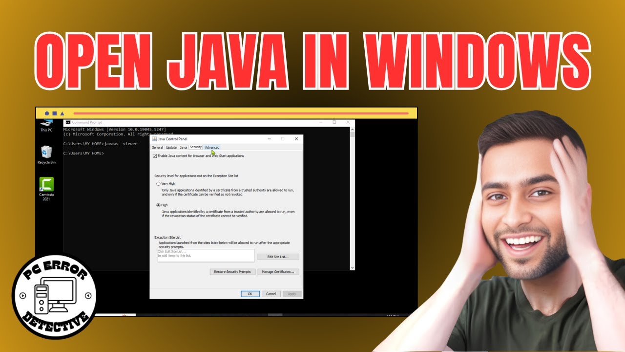 How to Open Java in Windows 10 - Simple Steps {2025}