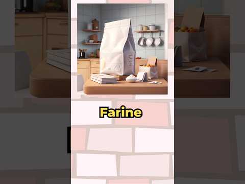 French Word Of The Day: Farine #learnfrench