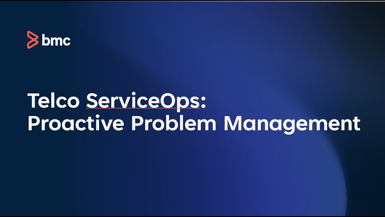 Telco ServiceOps: Proactive Problem Management