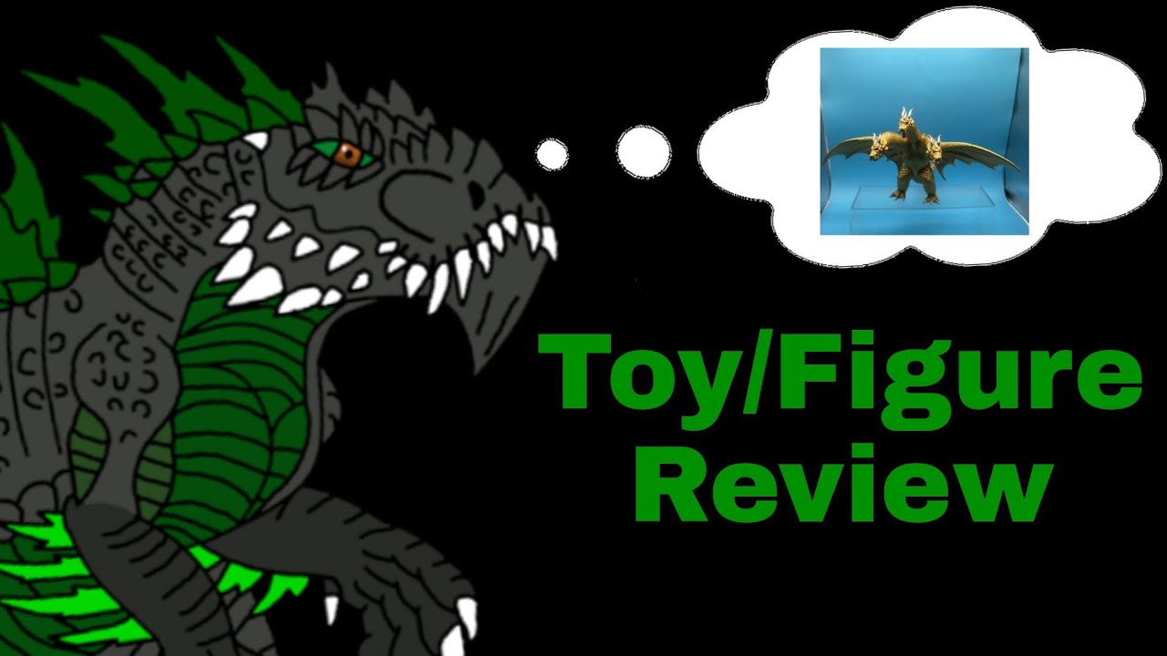 Bootleg Bandai GMK King Ghidorah figure review