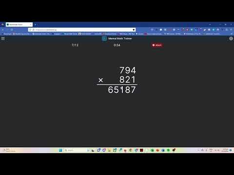 3 digit x 3 digit bo12 pb (56.76s, 4.65s avg)