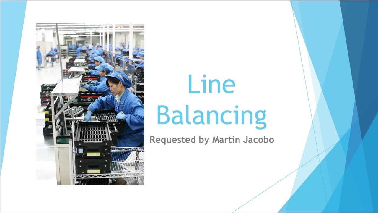 Beginning Engineers Line Balancing