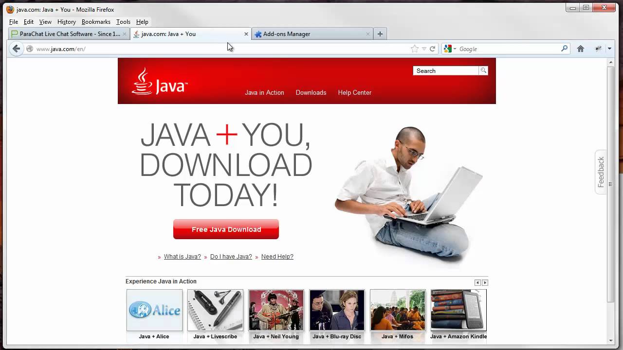 How to enable Java in Firefox