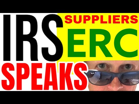 ERC: IRS Defines Qualifiers with Suppliers to Businesses. ERTC. Employee Retention Credit. #erc