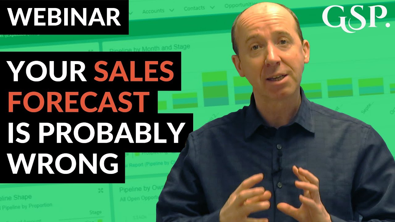 Your Sales Forecast Is Probably Wrong (So I Held This Webinar On Getting It Right)