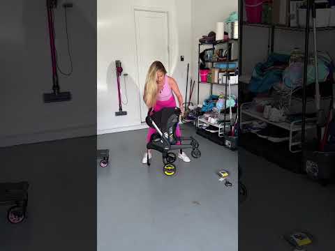 Trying the viral car seat & stroller combo for my baby!
