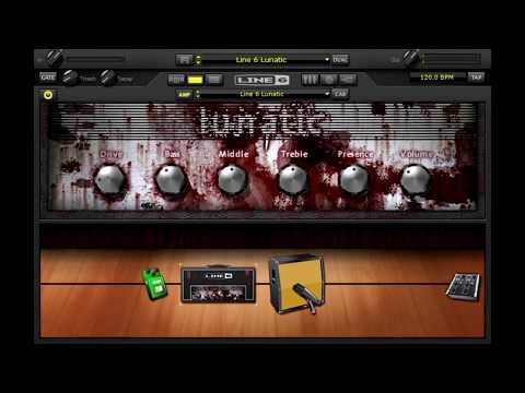 POD FARM 2 FROM LINE 6 - AMPLIFIERS METAL RIFF TEST