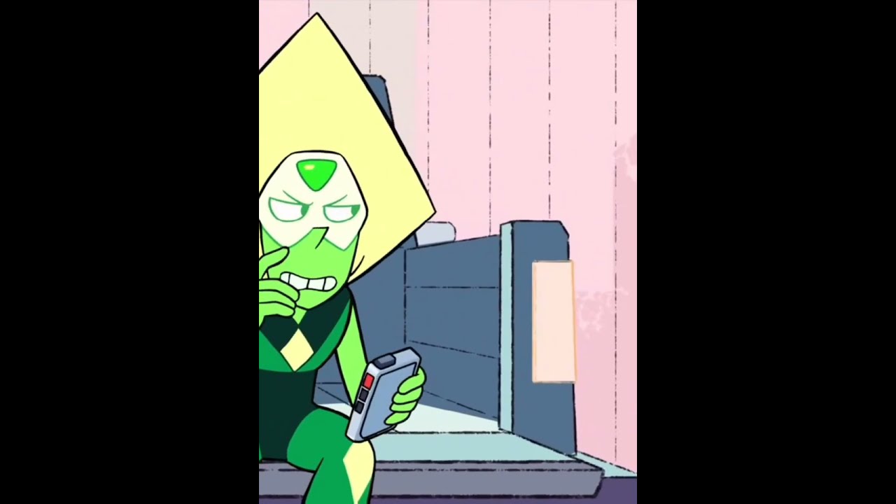 steven universe peridot hisses at steven