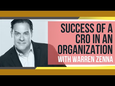 Nerdwise | Success of a CRO in an Organization with Warren Zenna