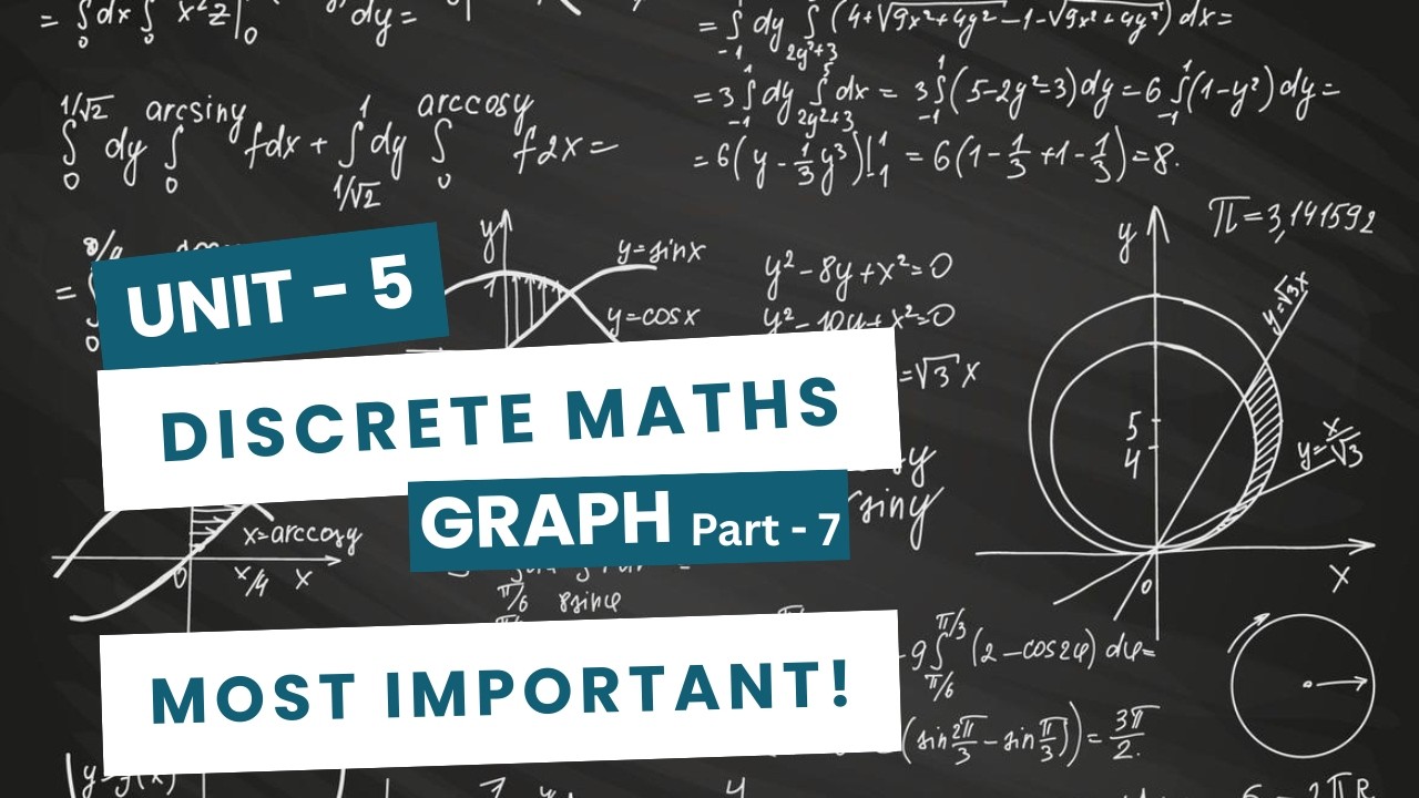 Unit - 5 | Trees in Graph Theory | DMGT | Most Important
