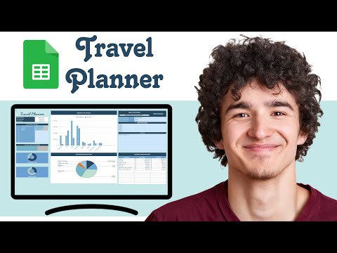 How To Plan A Travel Itinerary Like A Pro | Ultimate Travel Planner Spreadsheet