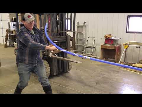 A&M Equipment and Supplies Forklift Vs. Mule Tape! (Tutorial)