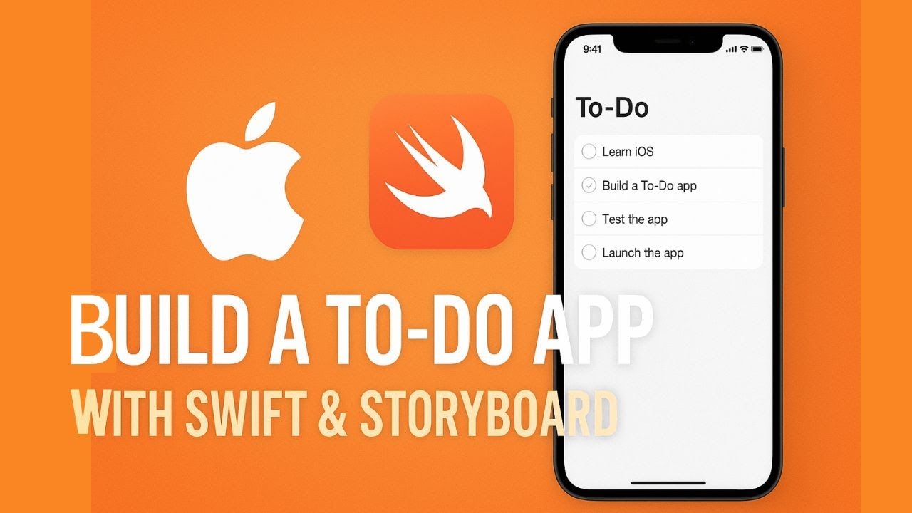 Build a To-Do App in iOS with Swift & Storyboard | Xcode Project Explained | Delegate Protocol