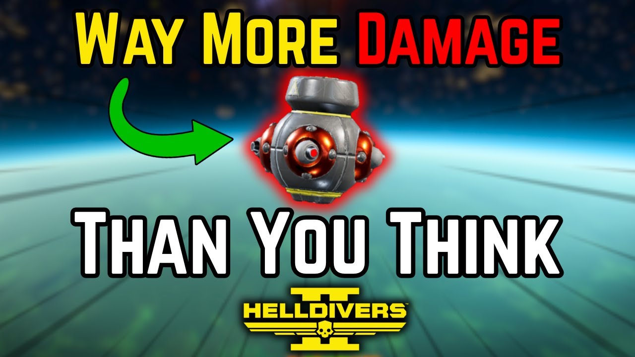 Pyrotech Grenade Has Hidden Damage Bonus Helldivers 2