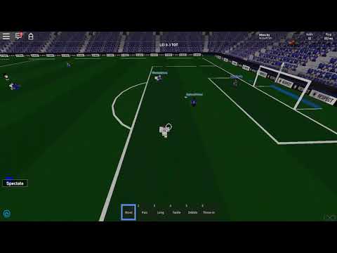 Roblox PFA - Henchhh vs LEI - EPL Season Winners - All Touches - Midfielder Highlights