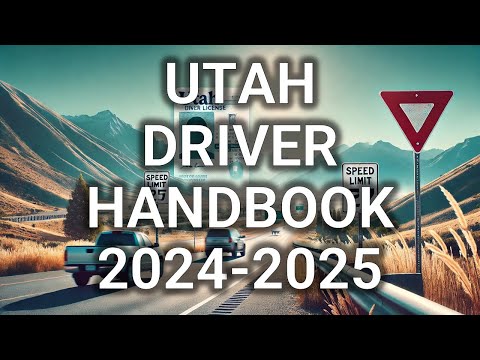Utah Driver Handbook 2024-2025 - HD Audio Video Captioned Book