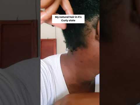After years of a Relaxer ???? this is my natural curl
