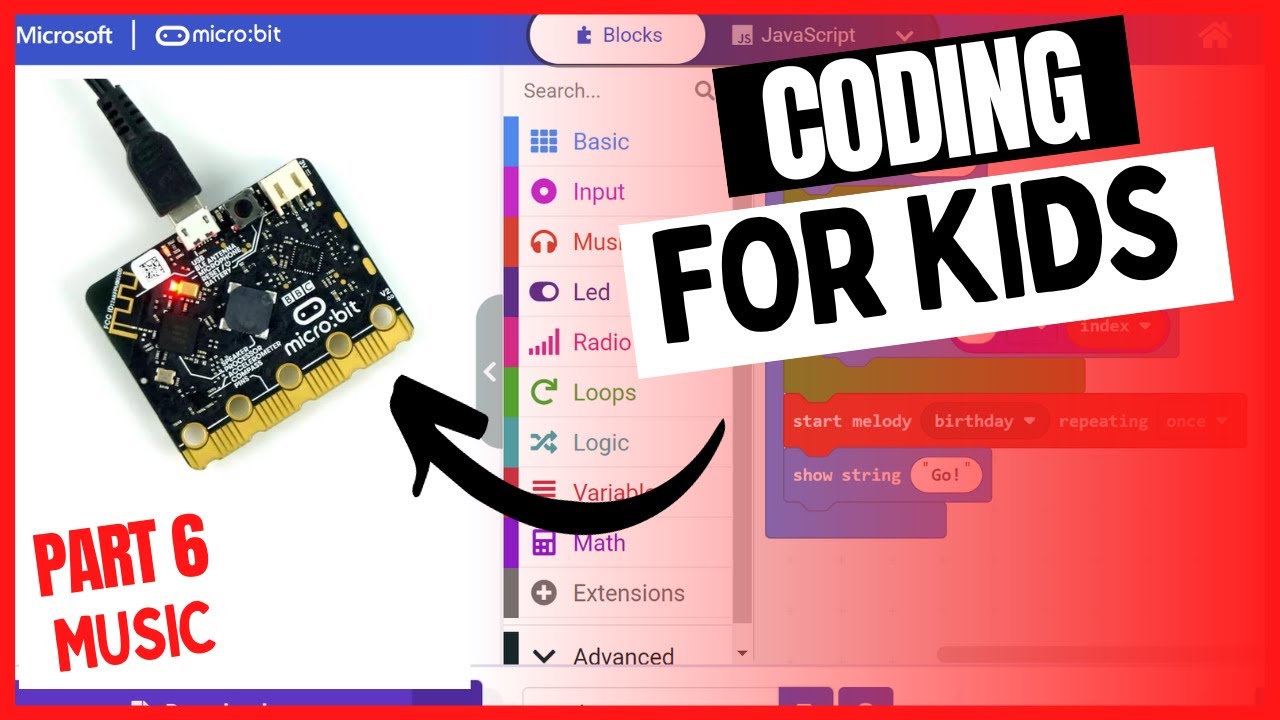 Coding for Kids ! Tutorial Microbit Part 6 - Music || Micro :bit || Micro bit