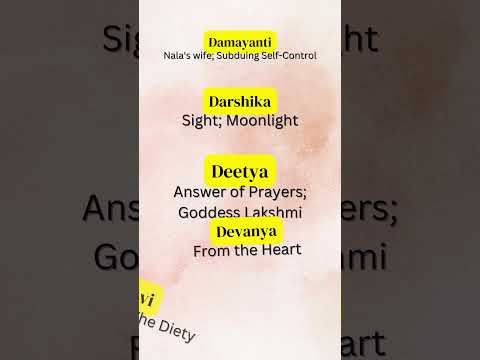 Indian Unique Baby Girl Names Starting With Letter 'D' with Their Meaning | Nikita Ki Duniyaa