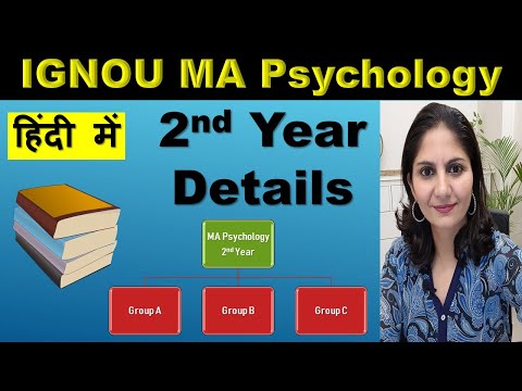 IGNOU 2nd Year MA Psychology Course Detail Subject Theory Practical Project Internship Monica Josan
