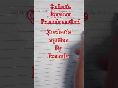 Mind-Blowing Maths Magic Tricks #shortsQuadratic Equation #Shorts #youtubeshorts #short #viralvideo