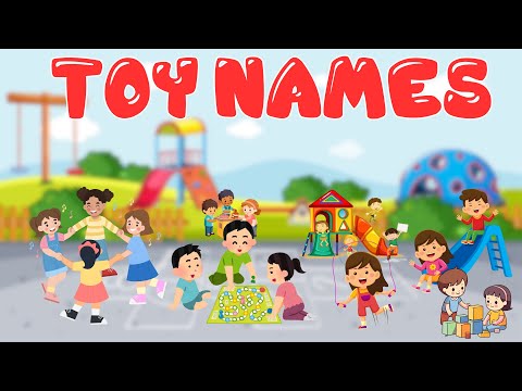 Toy names a easy guide for learning toy names for kids